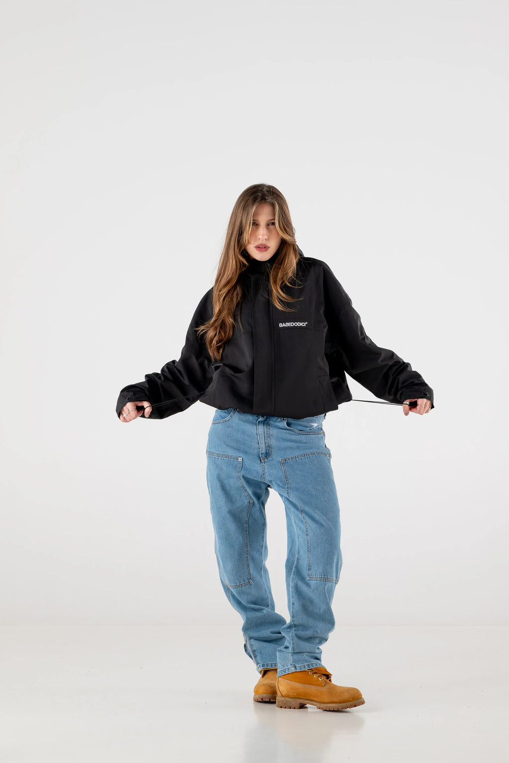 Basedodici Rain Jacket “RESORT” Black – BASECESENA