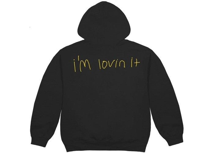 Travis Scott x McDonald's I'm Lovin It Hoodie Black – BASECESENA